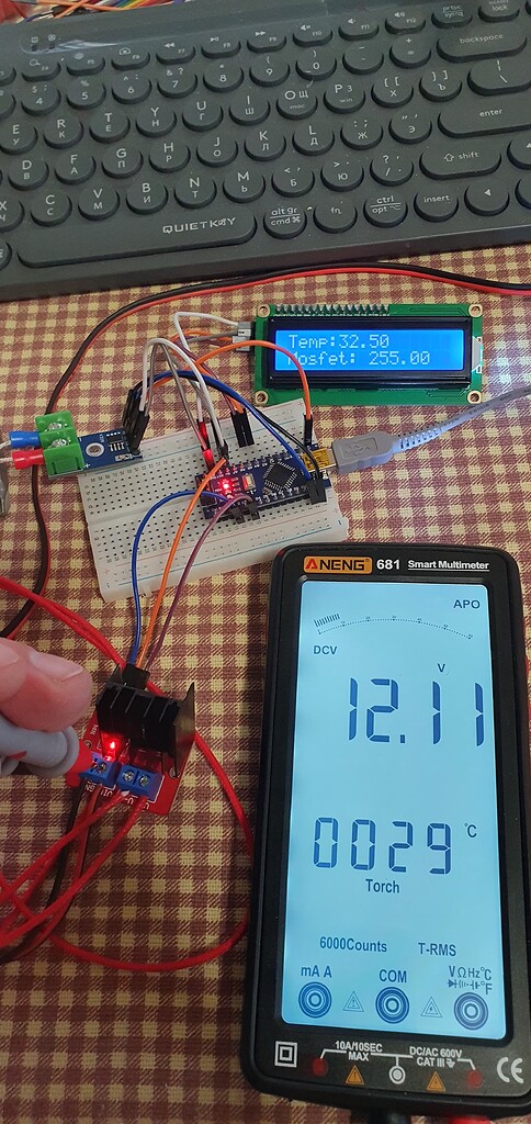 Мосфет и нагреватель 12В 50Вт - Страница 5 - Песочница. Раздел для новичков - Arduino.ru