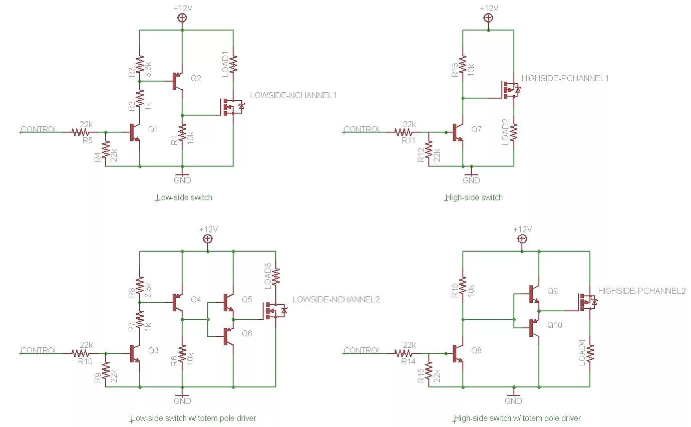 Драйвер полевика - Аппаратные вопросы - Arduino.ru